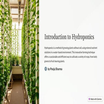Hydroponics | PPT
