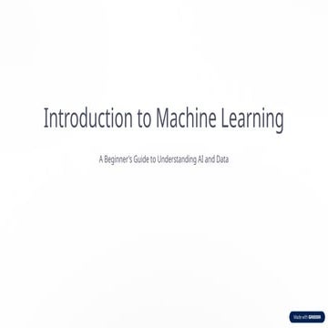 General introduction to AI ML DL DS | PDF