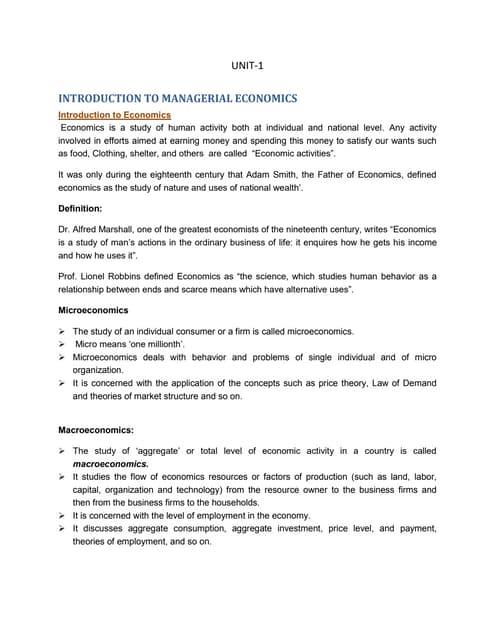 Managerial economics ppt | PPTX