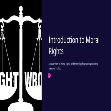 Introduction-to-Moral-Rights.pptx seminar | PPT
