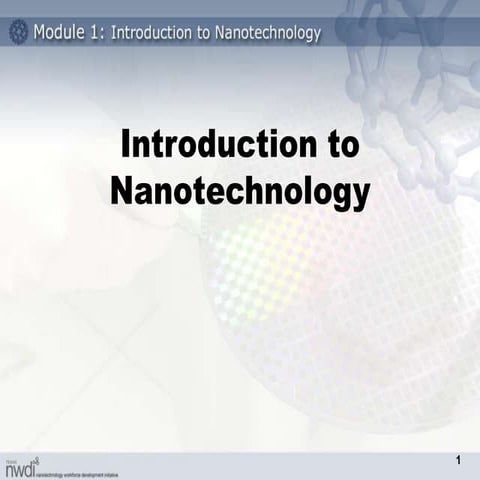 introduction to nanotehnology with basics | PPT | Physics | Science
