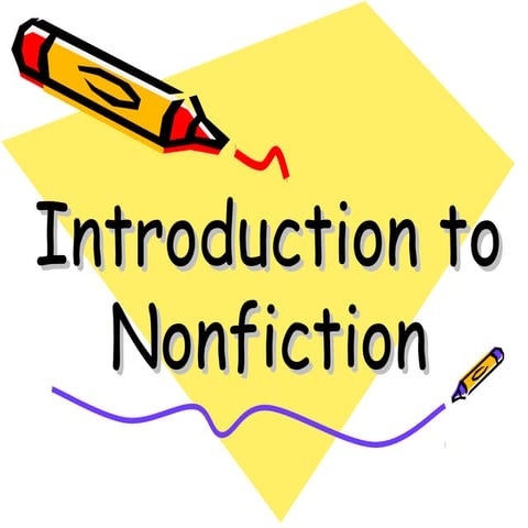 Introduction to-nonfiction | PPT