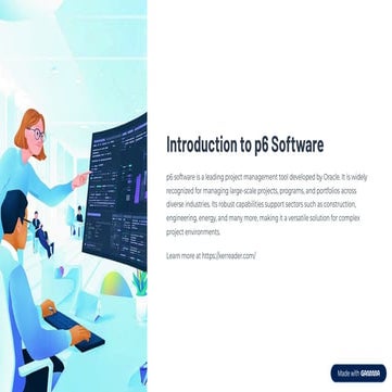 Advanced P6 Software for Project Planning & Control | PDF
