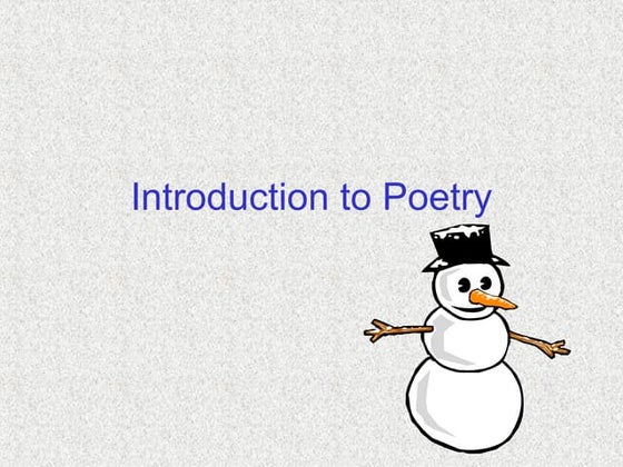 4th grade poetry | PPT | Poetry | Books and Literature