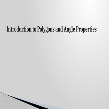 Polygons presentation | PPT