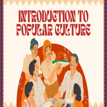 Explain Popular Culture | PPTX