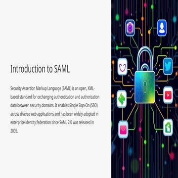 Introduction to SAML and how to create it by JoeSelian.pptx
