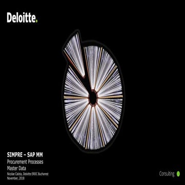 SAP S/4 HANA sourcing and procurement to Public cloud | PPTX