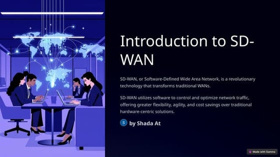 SD-WAN as a Service: Transform Your Network | PPT