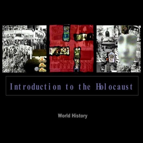 Introduction to the Holocaust | PPT