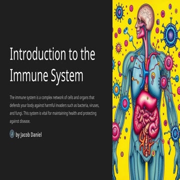 Introduction-to-the-Immune-System.pptx grade 9-10 | PPTX | Infectious Diseases | Diseases and ...