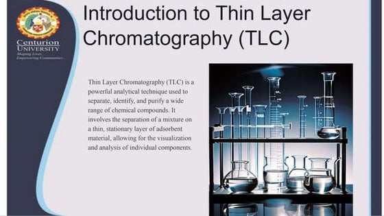 Thin Layer Chromatography(Instrumental Method of Analysis).pptx