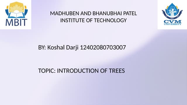 Binary search tree in data structures | PPT
