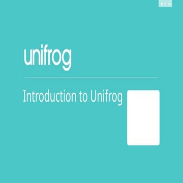 Introduction to Unifrog for Sixth formers | PPTX
