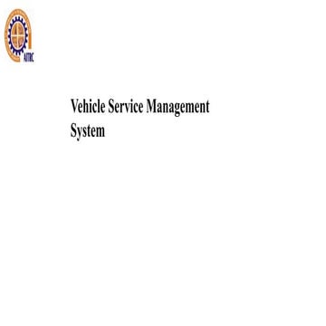 Service and Maintenance of Vehicle | PPTX