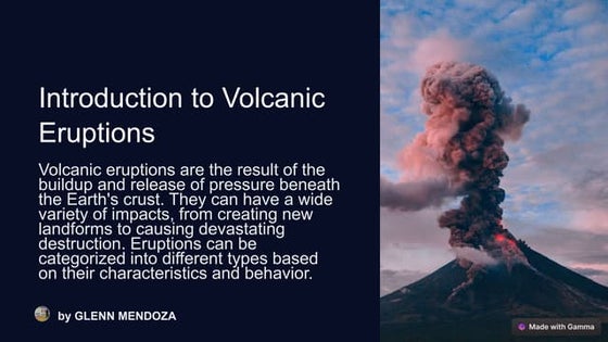 Causes and Effects of Volcanoes | PPT