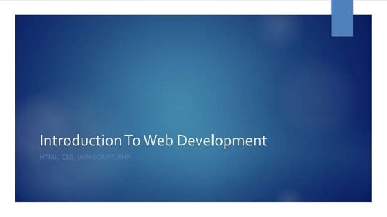 Presentation of web designing | PPT Presentation of web designing | PPT