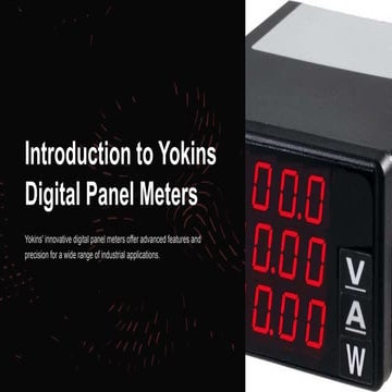ac meter digital ac meter basic series meters | PPT