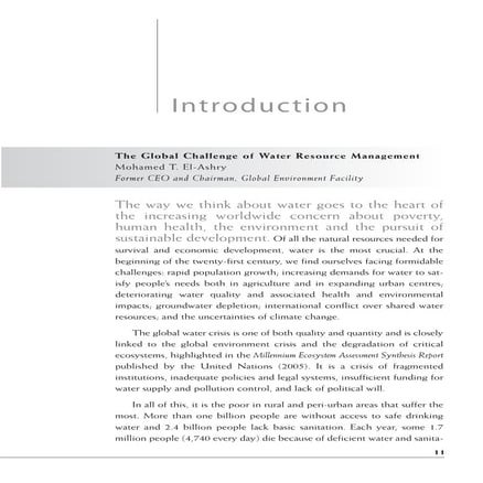 Introduction water challenge | PDF | Water Services | Home Utilities