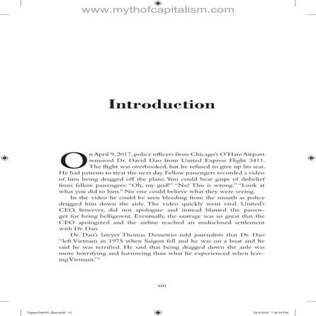 The Myth of Capitalism Book - Introduction | PDF