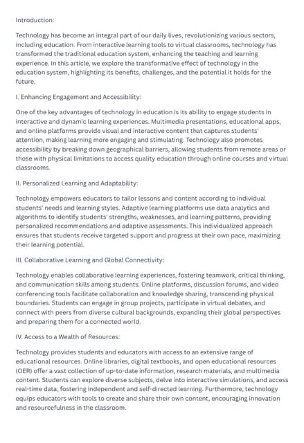 ICT related research topics in education | PPT