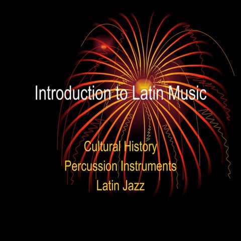 Introduction to Latin Music | PPT