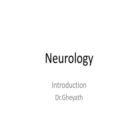 neurological localization fifth sixth stage | PDF