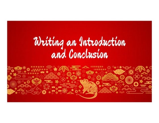 Basics of writing an introduction for grade 3 students | PPTX