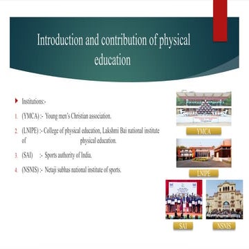 Introduction and contribution of P.E YMCA.pptx