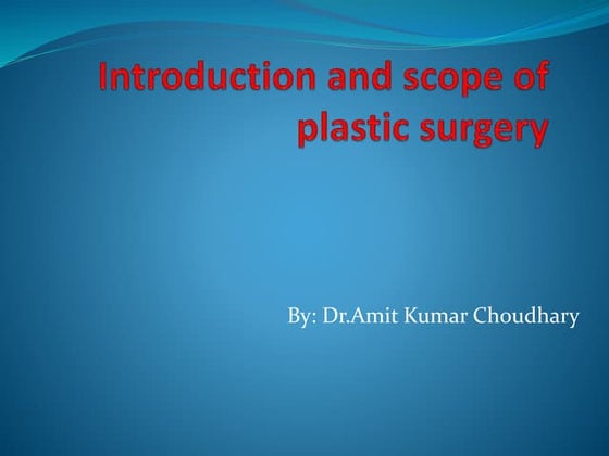 Basic principles of surgery | PPT