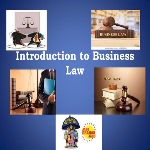 Introduction and sources of business law | PPT