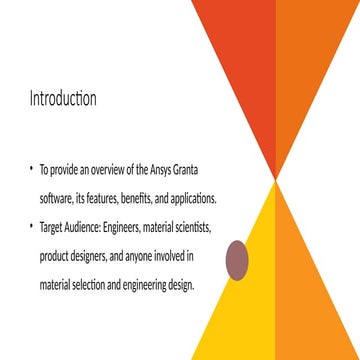 Introduction Ansys Granta selector ppt.pptx