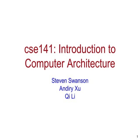 Introduction of computer architecture.pdf