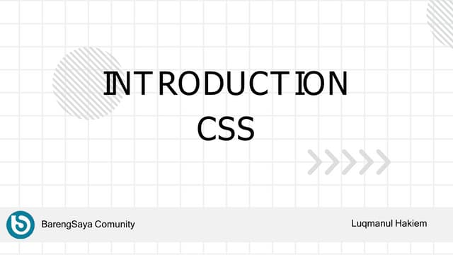 HAI INI PPT AKU BUAT SENDIRI:Introduction CSS by Nurul Q.pptx HAI INI PPT AKU BUAT SENDIRI:Introduction CSS by Nurul Q.pptx