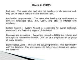 Dbms models | PPT