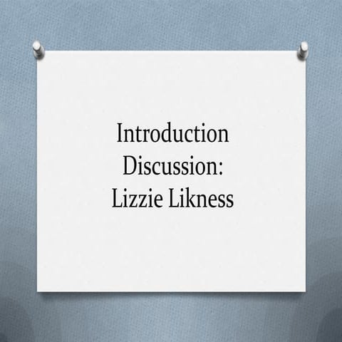 Introduction discussion | PPTX