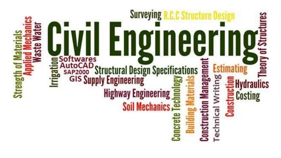 Various disciplines of civil engineering | PPTX