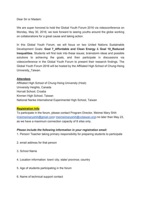 Mini model UN (Instructions) | PDF
