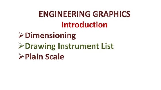 Plain Scale And Diagonal Scale Engineering Graphics Pptx 3 D Graphics Computer Software