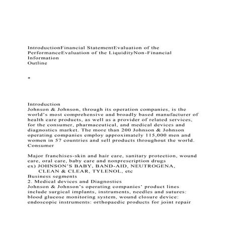 Stryker Financial Analysis | PDF