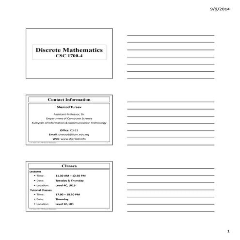 Introduction fundamentals sets and sequences (notes) | PDF