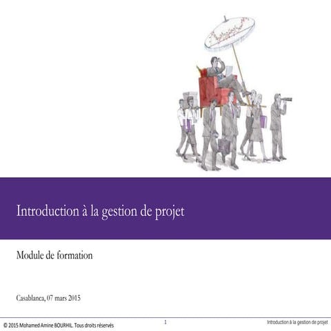 Les différentes phases d’un projet - La phase d’initialisation | PPT