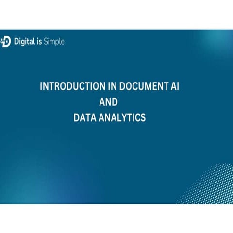 Introduction in Document AI and Data Analytics.pptx