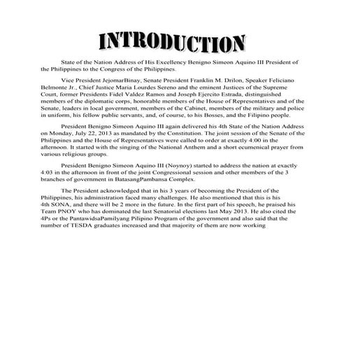 Introduction in sona | DOCX