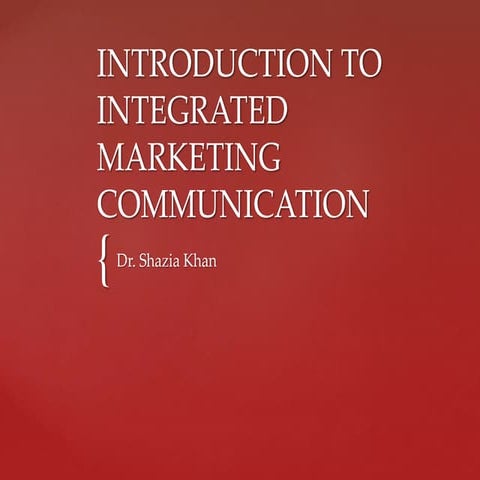 Integrated Marketing: What It Is and Why It Matters | PDF