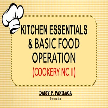 iNTRODUCTION Kitchen Essentials - UNIT 1.pptx