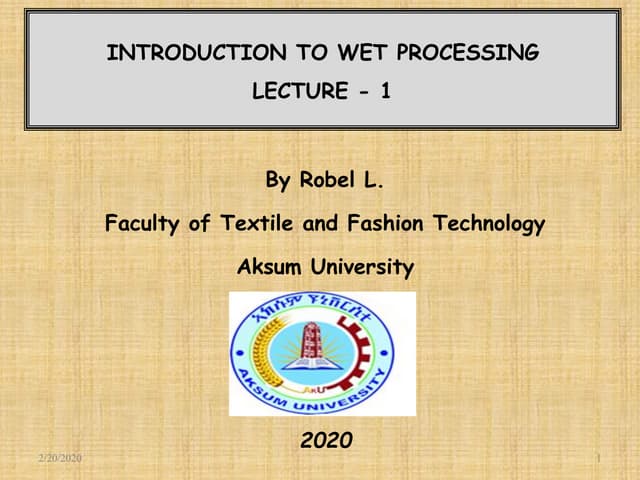 Introduction Lecture 1 Ppt 7912