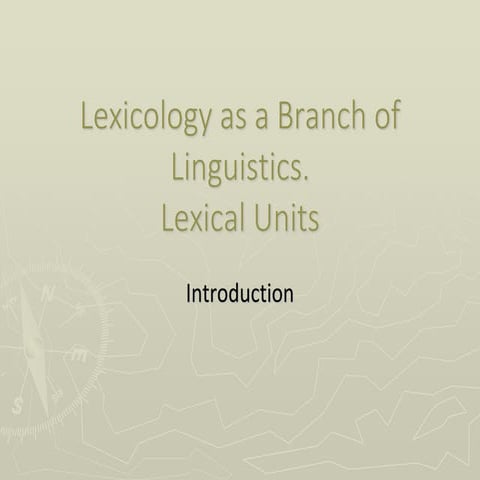 Introduction_ Lexicology as a Part of Linguistics.pptx
