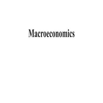 Macro Economics: Intoduction to Macro Economics | PPTX