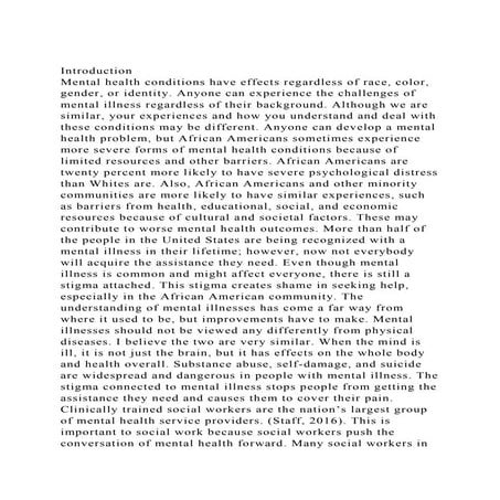 Mental Health Awareness | PPTX